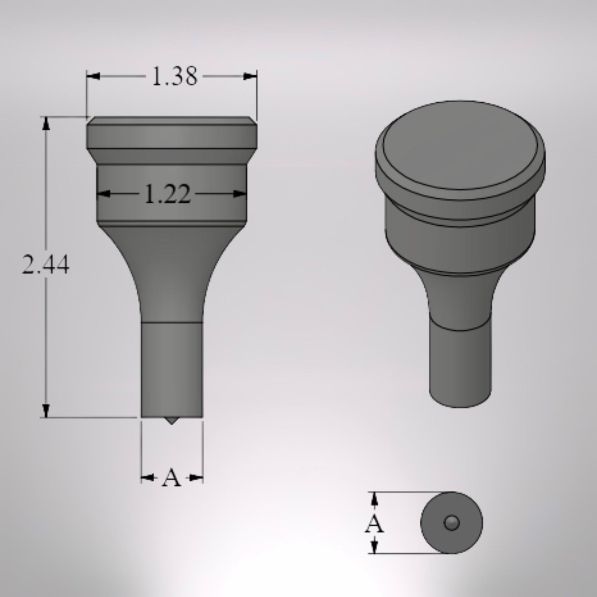#40 Round Punch Metric – https://store.scotchman.com/